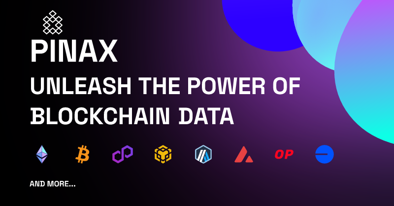 PINAX | Blockchain Data Unleashed